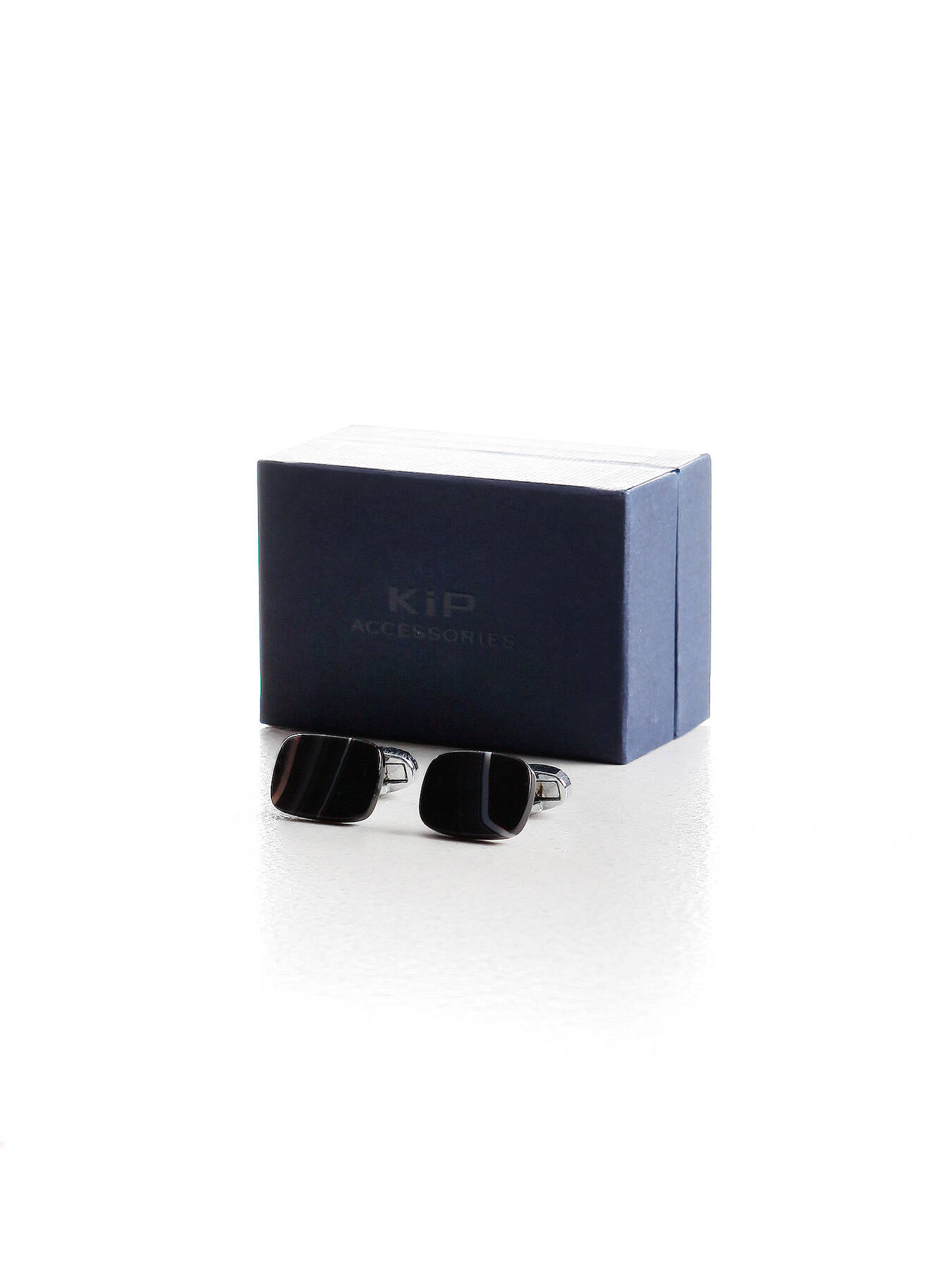 Black Metal Cuff Link